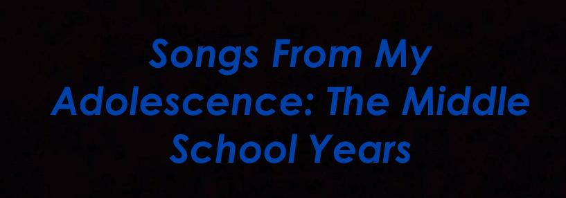 Songs From My Adolescence: The Middle School Years – Lindsay Glenne