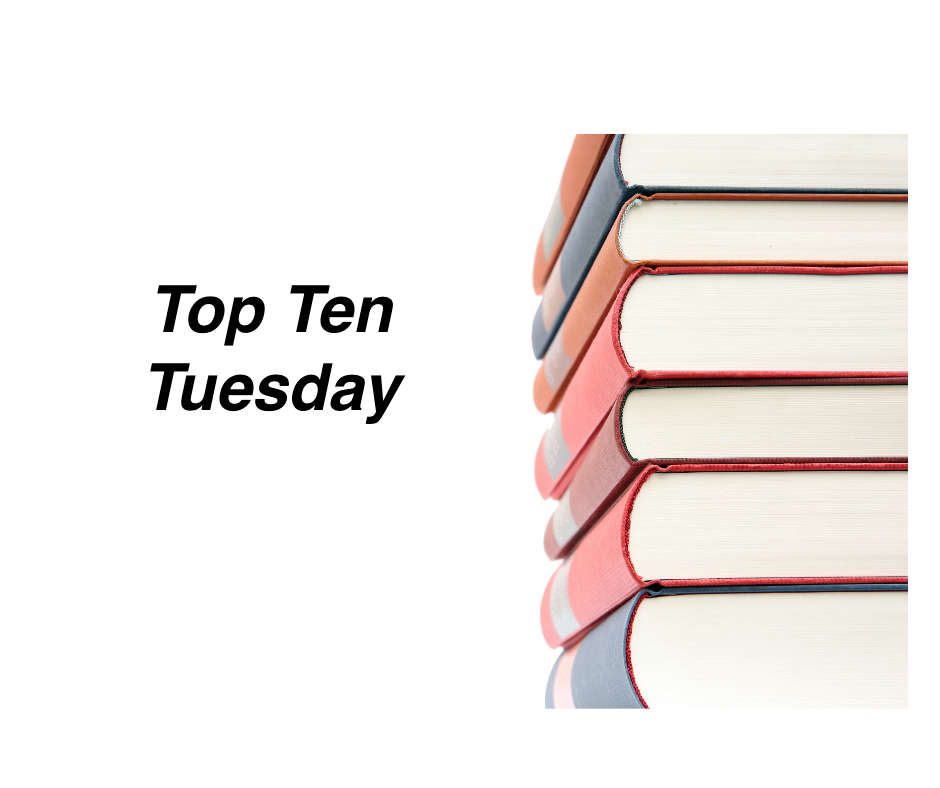 Top Ten Tuesday – Lindsay Glenne